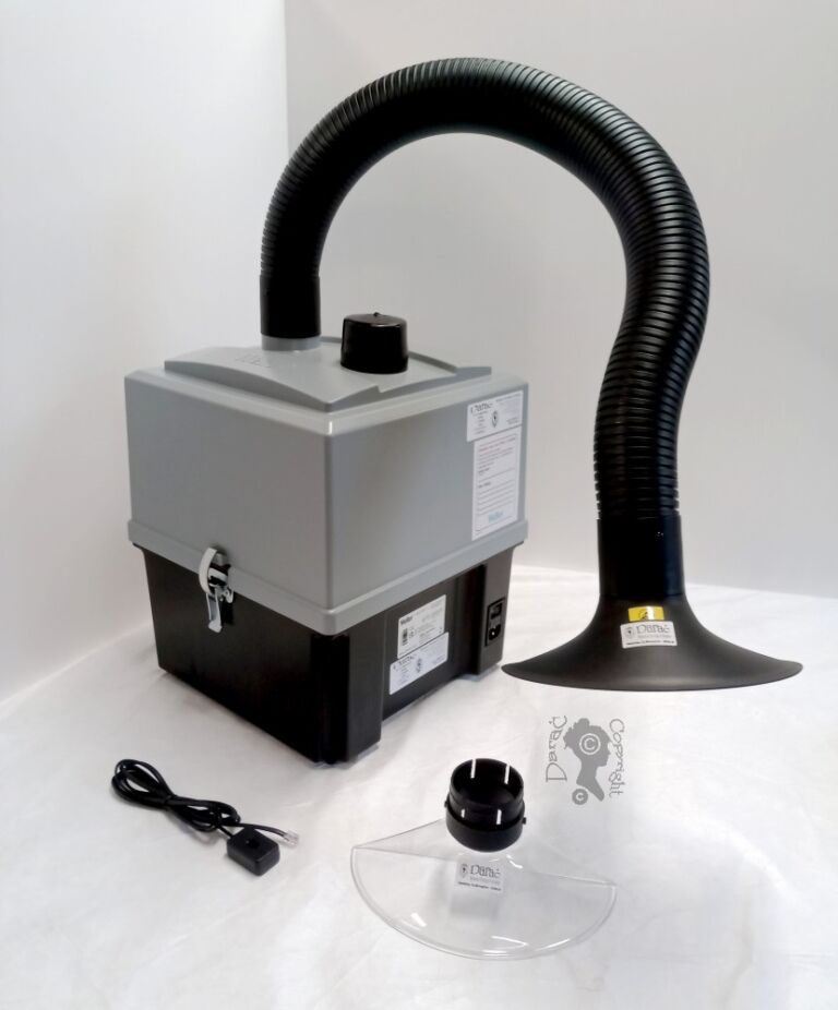 Conservation Fume & Dust Extractor Kit - Weller Portable Zero Smog ...